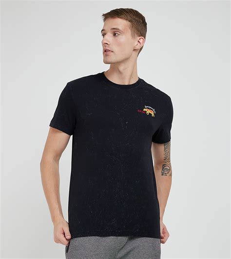 Buy Aeropostale Aero Men S Logo Embroidered T Shirt In Black ThStreet UAE