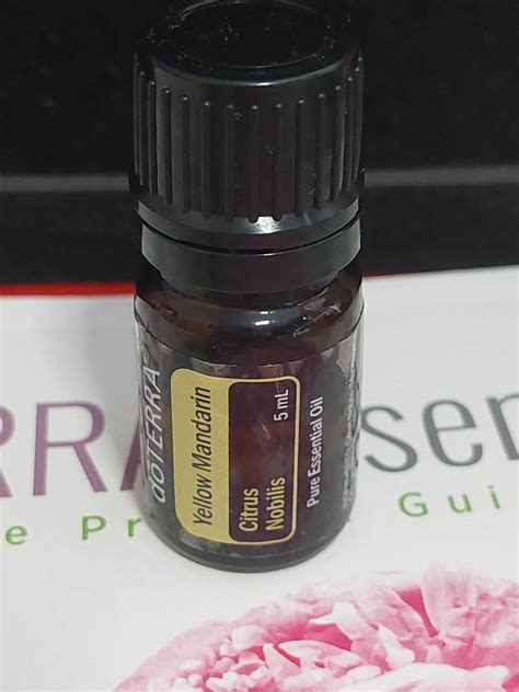 64 Doterra Yellow Mandarin Essential Oil 5ml Limited Edition Lazada