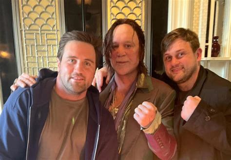 Mickey Rourke Wears New Wig Ahead Of Entering The Celebrity Big Brother