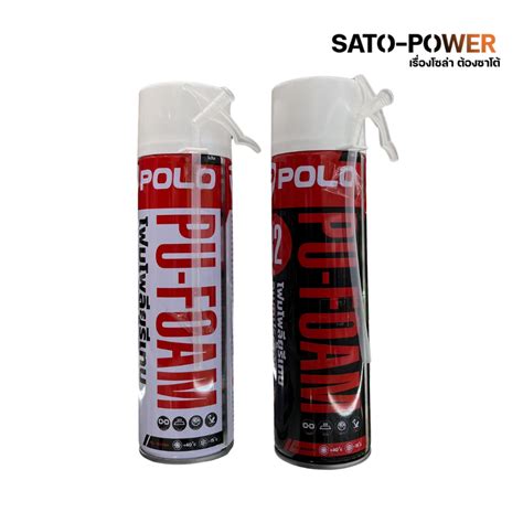 Pu Foam สเปรย์โฟมอุดรอยรั่ว สำหรับอุดรูรั่วรอยต่อหลังคาผนังแตกร้าว แข็งแรง ทนทานทั้งความร้อน