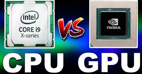 ما هو الفرق بين Cpu و Gpu؟ Ntechnk أجدد اخبار التقنية