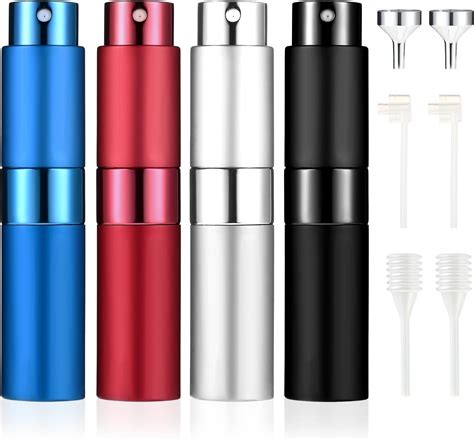 Amazon LISAPACK 8ml Stripe Perfume Atomizer Spray Bottle 3pcs