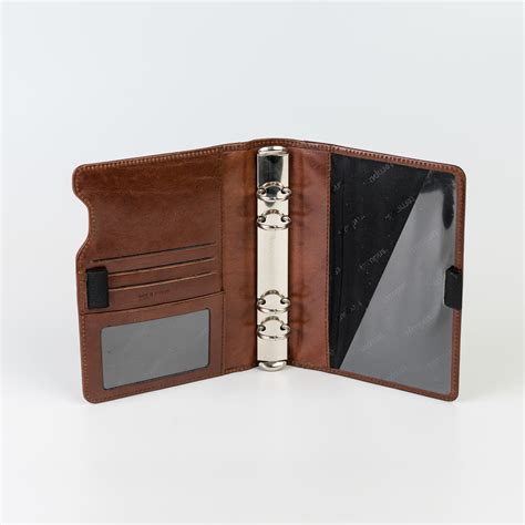 Tempus Shop Ringbuch Aus Leder WT Format Braun