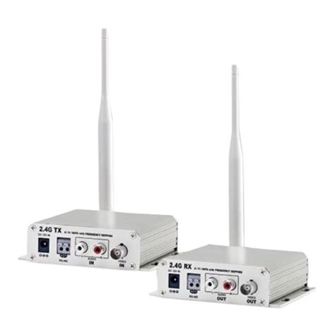 24ghz Digital Wireless Audio Video Rs485 Transmitter Receiver