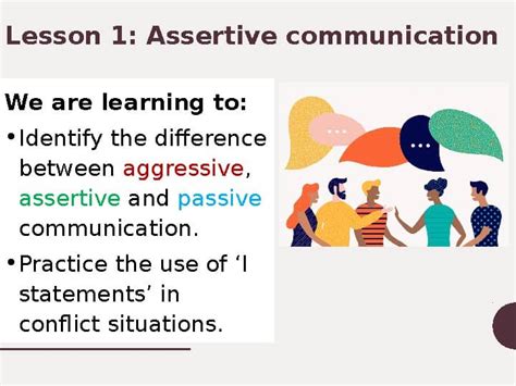 Assertive Assertive Aggressive Communication By Rachael Sheehy