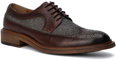 Vintage Foundry Garret Lace Up Oxfords In Brown For Men Lyst