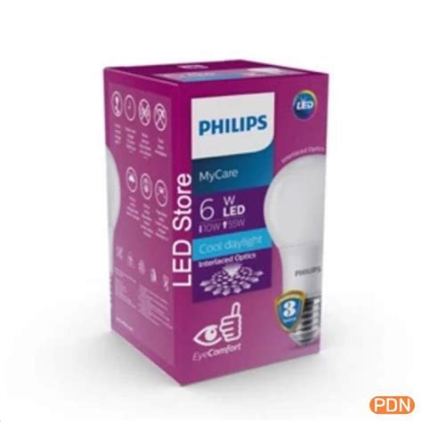 Lampu Bohlam Led Philips Watt Putih