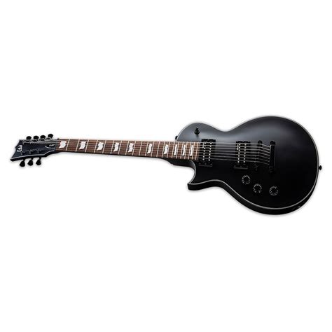 Disc Esp Ltd Ec 257 7 String Left Handed Black Satin At Gear4music