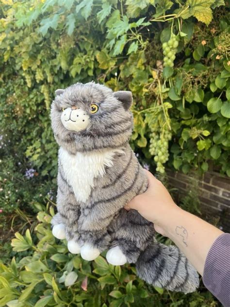 Sainsburys Mog The Cat Grey Christmas Advert Soft Toy Plush £1699