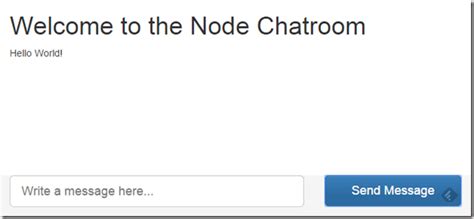 Build A Node Js Powered Chatroom Web App Part Five NOUPE