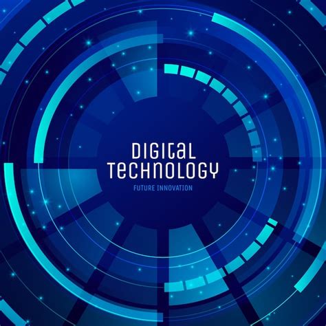 Premium Vector Gradient Technology Illustration