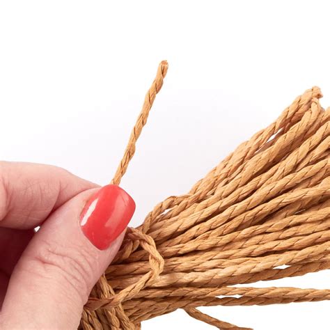 Decorative Natural Poly Twine Wire Rope String Basic Craft
