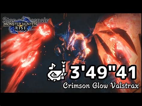 【mhrise】奇しき赫耀のバルファルク 狩猟笛 349”41crimson Glow Valstrax Hunting Horn