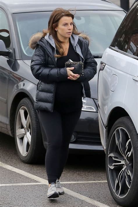Pregnant Coleen Rooney Out At Alderley Edge In Cheshire 01252018