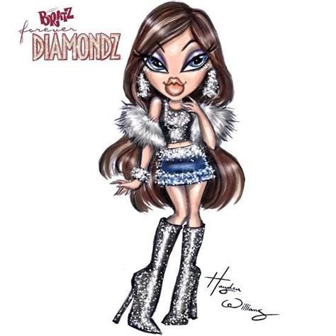 Pin By Judith On I L L U S T R A T I O N ♥★∆ Hayden Williams Fashion Illustration Bratz Doll