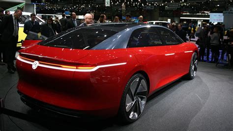 Volkswagen ID Vizzion Electric Sedan Unveiled At Geneva Auto Show