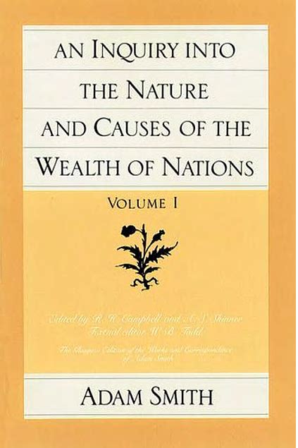 Pdf Adam Smith The Wealth Of Nations