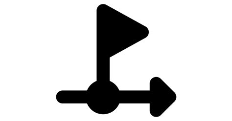 Business Progress Bar Business Workflow Timeline Flag Arrow Money Play