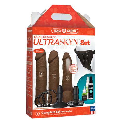 Vac U Lock Dual Density Ultraskyn Set Chocolate