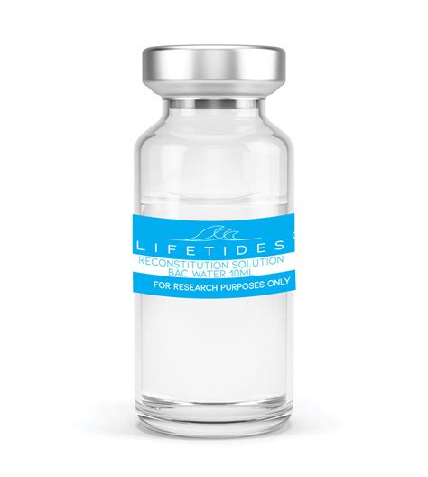 Reconstitution Solution Bac Water 10ml Life Tides