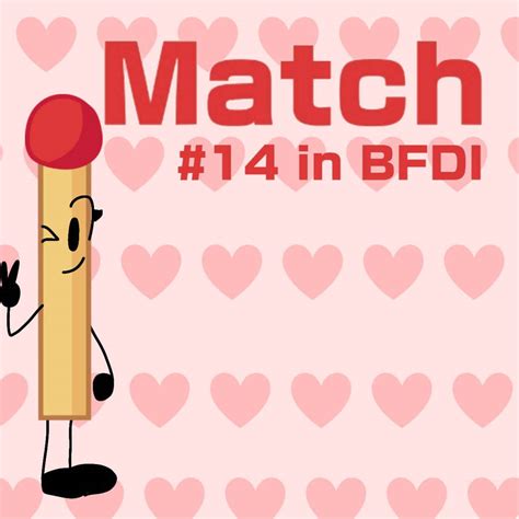 Match Bfdi Fanart By Plushroomy On Deviantart