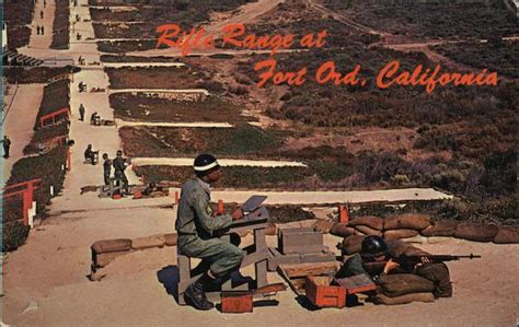 Rifle Range Fort Ord CA
