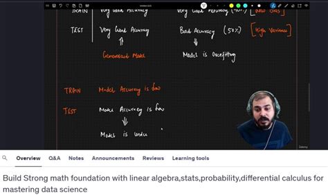 Datascience Machinelearning Linearalgebra Generativeai Learning Naresh Maddela