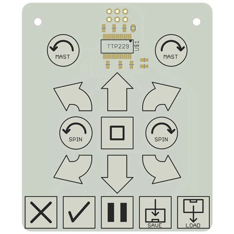 keypad for m a r s rover robot