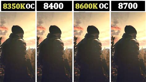 Intel I3 8350k Oc Vs I5 8400 Vs I5 8600k Oc Vs I7 8700 Tested 15