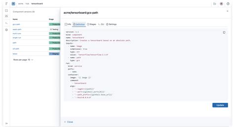 Polyaxon V1 4 Upload Component Hub Model Registry