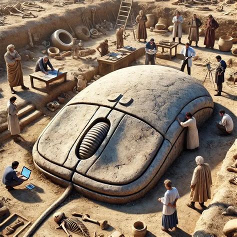 Ancient Mystery Giant Computer Mouse Found In Goliaths 3000 Year Old