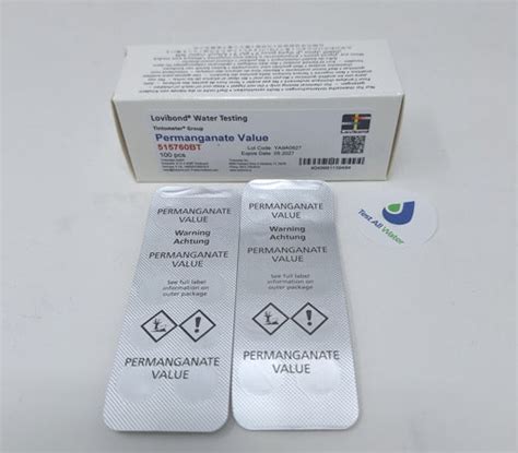Lovibond Permanganate 100 Tablets
