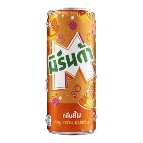 Nước Ngọt Mirinda Hương Cam Thái Lan 245ml SeeThai