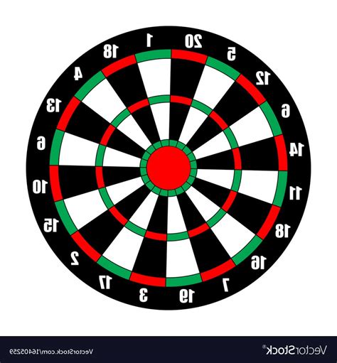 Dart Board Vector At Vectorified Com Collection Of Dart Board Vector Free For Personal Use