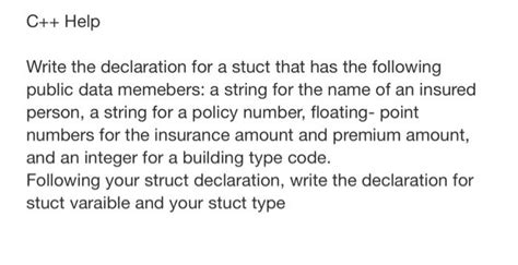 Solved C Helpplease Reference Image Attachedwrite A C