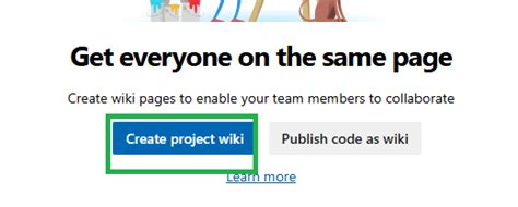 azure create wiki page stack overflow