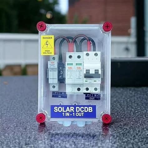 Solar Dcdb Box At ₹ 1150piece Solar Inverter In Surat Id