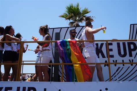 People Attends The Pride Parade Editorial Stock Image Image Of Dance