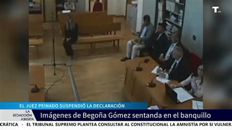Se filtran las imágenes de Begoña Gómez en el banquillo ante el juez Peinado El Toro TV