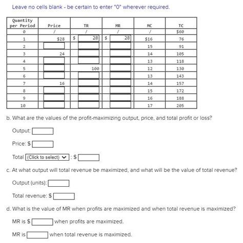 Solved Leave No Cells Blank Be Certain To Enter Chegg Com