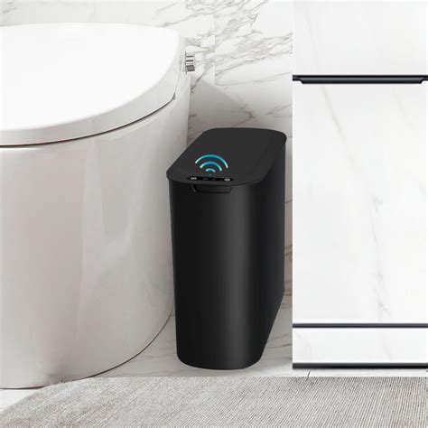 Tipgo Automatic Motion Sensor Bathroom Trash Can With Lid