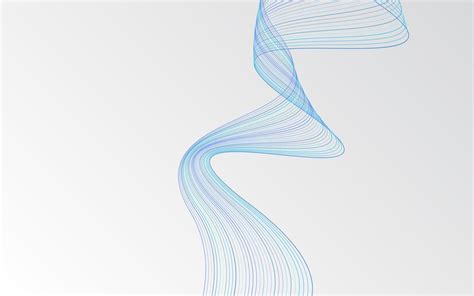 추상 파란색 물결 선 배경 무료 벡터