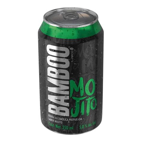 Bebida Alcohólica Preparada Bamboo Cooler Mojito 350 Ml Walmart