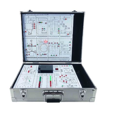 plc control trainer portable programmable logic controller training box