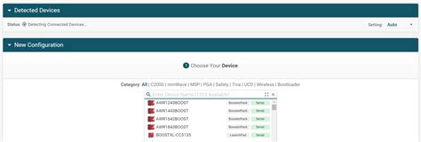 Uniflash Status Hangs At Detecting Connected Devices Msp Low