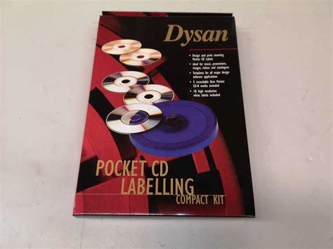 Dysan Mini Cd Labeling Kit