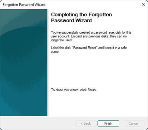 How To Create Password Reset Disk Usb For Windows Windospc