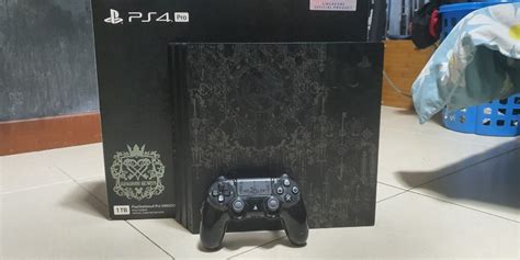 Ps4 Pro 1tb Kingdom Of Hearts Iii Limited Edition Video Gaming Video