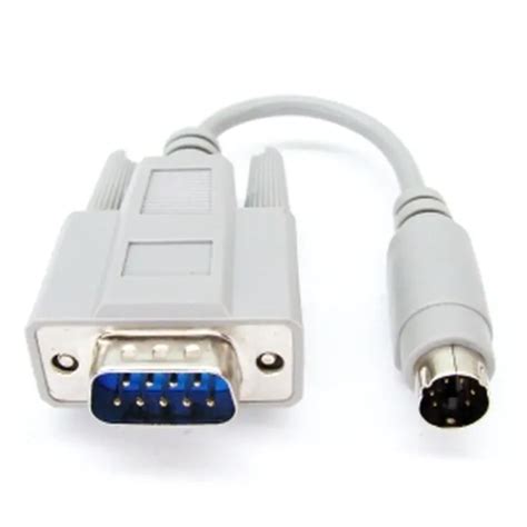 Pc Mouse Adapter Converter Lead Db9 Serial Mouse Into The Ps 2 Port