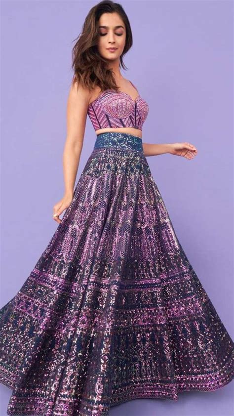Times Alia Bhatt Looked Fab In Manish Malhotra Designer Outfits